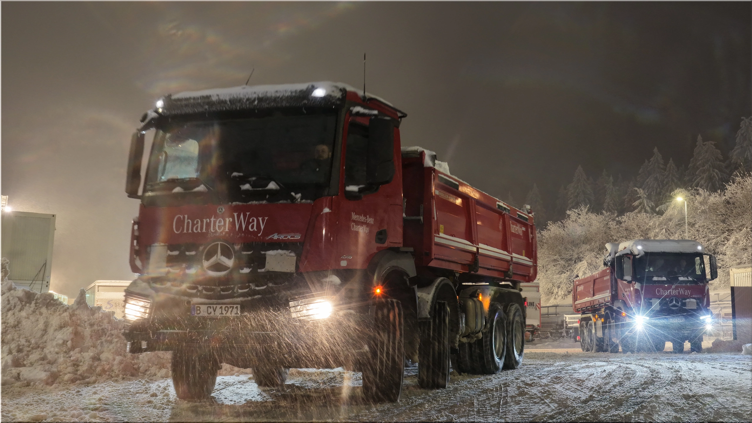 Winter Logistics Dominance: Why the Mercedes-Benz Arocs Ruled the 2026 ...