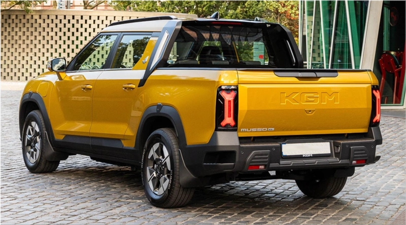 KGM Musso EV 2025: An Affordable Electric Pickup Ready for Work and ...