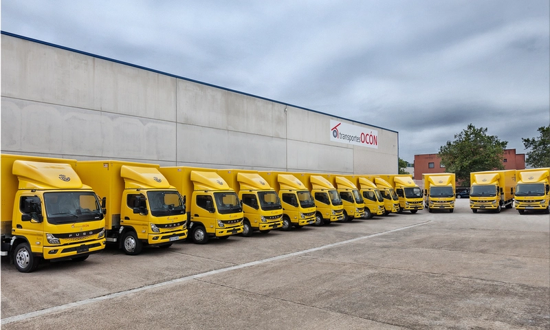 FUSO eCanter battery range | Panorica